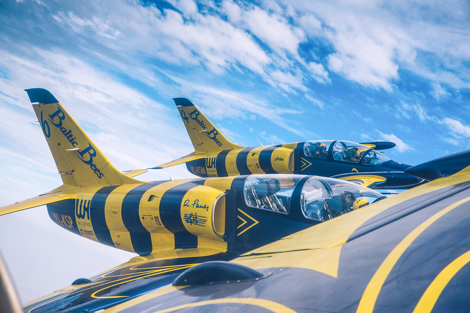 FEATURE REPORT - Baltic Bees Jet Team - AeroResource