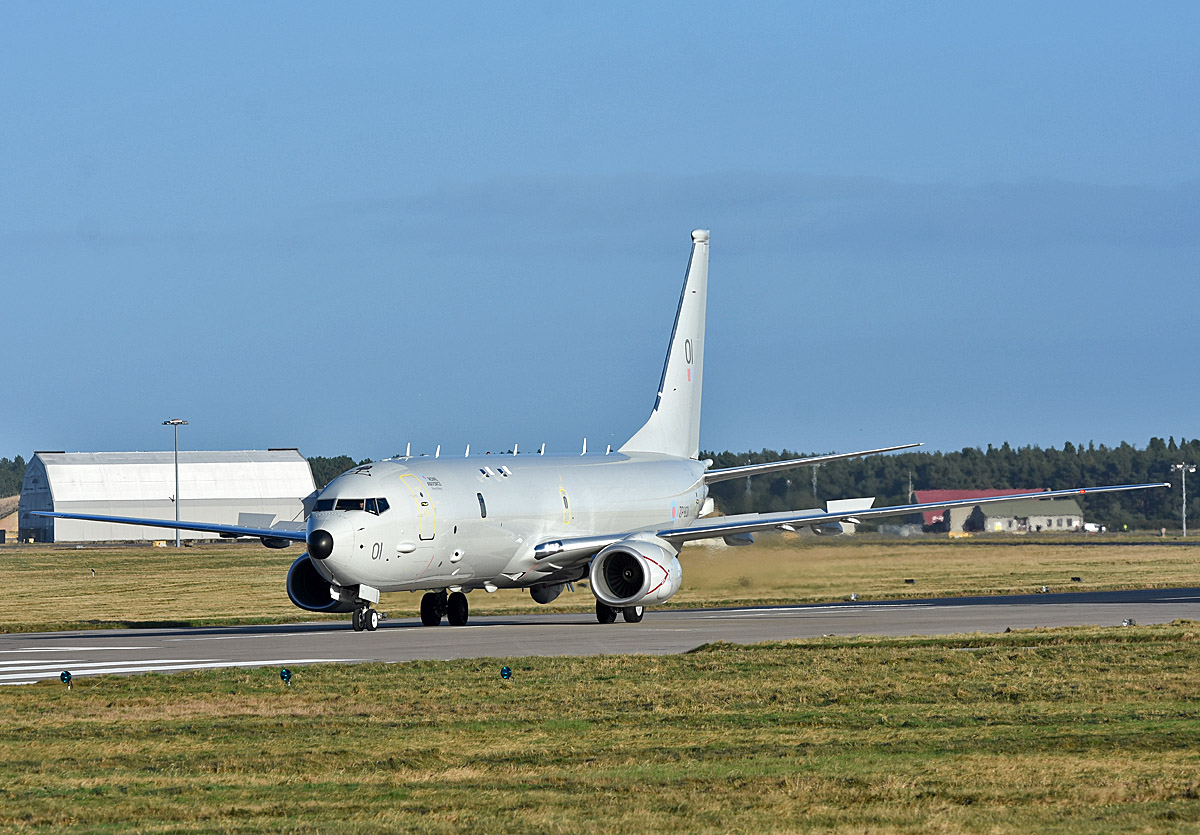 RAF P-8A Poseidon MRA1 Arrives in the United Kingdom - AeroResource